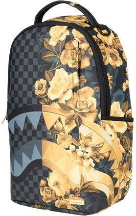 Sprayground GOLD FLORAL REMIX DLXSV BACKPACK