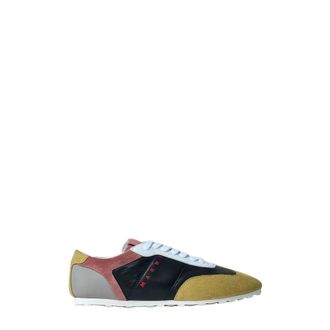 Marni Softy Soccer Leder-Sneakers - - Shoes - Damen - Mehrfarbig - 38 EU