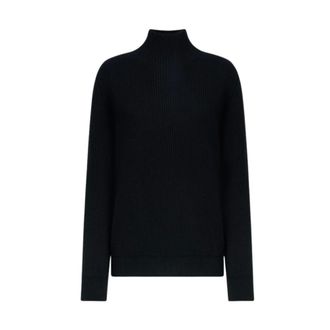 Dondup Damen, Strickwaren, Schwarzk, LGr&ouml;&szlig;e