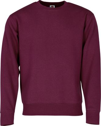 Fruit Of The Loom Sweatshirt, Rot Medium