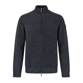 Roberto Ricci Design Velvet FZ Knit - - Knitwear - Herren - Blau - 4XL