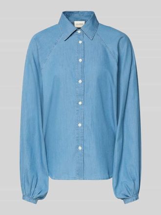 Closed Relaxed Fit Bluse in Denim-Optik