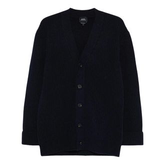 A.P.C. Cardigans - - Knitwear - Damen - Blau - S