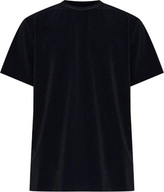 Balmain T-shirt effet velours - Homme - Tops - Noir - Taille: L
