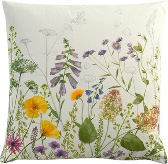 Sander Kissenhülle Sophia Streublumen Frühling 45 x 45cm Artikel 48487 Fb. 40 65% Baumwolle bunt Sommerblumen Blüten