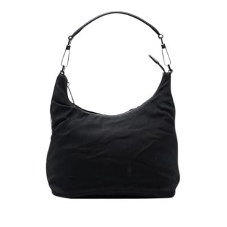 Gucci Pre-owned Nylon Schultertasche - - Pre-owned - Damen - Schwarzk - ONE SIZE