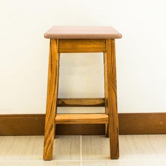 NUOBESTY Ersatzsitz aus Massivholz Quadratisch Robust Langlebig Quadratischer Hocker Sitzfläche Hockerteil für Barhocker Küchenstuhl Sitzfläche Holzstuhl Zubeh
