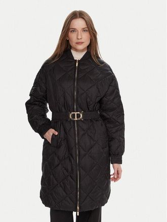 Twin-Set &Uuml;bergangsjacke 252TP2130 Schwarz Regular Fit