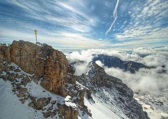 Calvendo Poster 59,4 x 42,0 cm Querformat Ein Motiv aus dem Kalender Zauber der Zugspitze| Bilder, Kunstdruck, Wandbild, Wanddeko, Prints ohne Rahmen