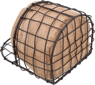 BESPORTBLE H&auml;ngekorb Aus Eisendraht Wandkorb Zum Aufh&auml;ngen Aufbewahrungskorb F&uuml;r Obst Und Gem&uuml;se Dekorativer Blumenkorb F&uuml;r Garten Und Veranda Runder Pflanzkorb 