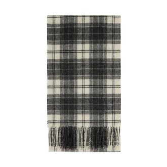 Barbour &Eacute;charpe en laine dagneau tartan - Homme - Accessoires - Gris - Taille: ONE Size