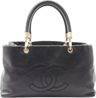 Chanel Sac &agrave; main vintage Pre-owned - Femme - Pre-owned - Noir - Taille: ONE Size