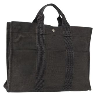 Herm&egrave;s Pre-owned Canvas Tote Bag - - Pre-owned - Damen - Grau - ONE SIZE