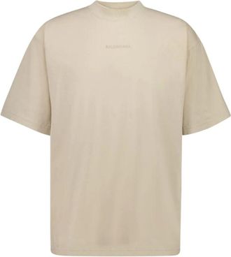 Balenciaga Herren, Oberteile, Beige, MGr&ouml;&szlig;e