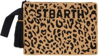 MC2 Saint Barth Femme, Sacs, Brun, Taille: ONE Size Pouch Pearl