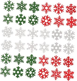 Garneck 100 Stück Teiliges Holz-Schneeflocken Unlackiert für DIY Weihnachtsdeko Vielseitige Winterornamente Langlebige Holz-Ausschnitte für Bastelprojekte Par