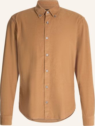 Strellson Cordhemd Corey Regular Fit braun