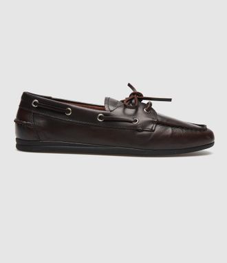 Toral Shoes Mocassins Tl-Nahua Cuir Marron-1506