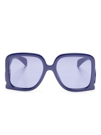 Gucci lunettes de soleil GG1326S - Violet