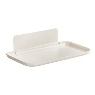 Generic Faltbare Wandregal - Klappregal ohne Bohrer an der Wand montieren | Tragbare Platten f&uuml;r Nachttische mit Bad Toilette, Wohnzimmer, W&auml;scherei, Garage, 