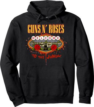 Guns n' Roses Offizielle Guns N Roses Welcome to the Jungle Classic Rock Pullover Hoodie