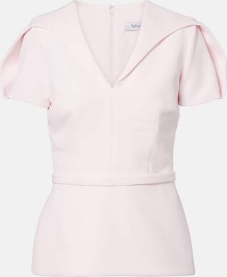 SAFiYAA Top Leighton aus Cr&ecirc;pe