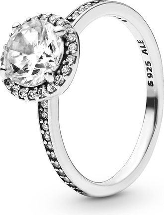 Pandora Damen-Ringe 925 Sterlingsilber mit - Ringgröße 58 (18.5) 196250CZ-58