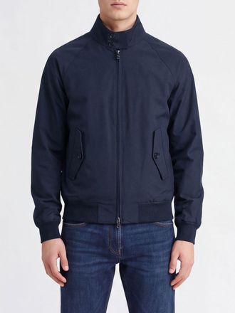 Baracuta Bomberjacke mit Stehkragen, Rei&szlig;verschluss und Pattentaschen