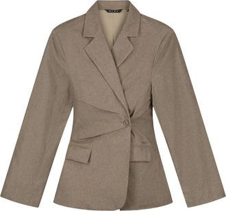 Olaf Hussein Femme, Vestes, Brun, Taille: 36 FR Blazers