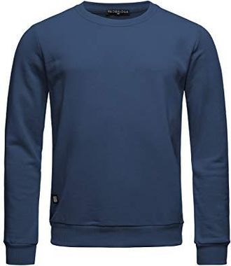 Red Bridge Redbridge Sweat pour Homme Sweatshirt Pull de Base Large Gamme de Couleurs Bleu Marine XXL