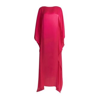 SA SU PHI Robe Caftan Fluide - Femme - Robes - Rose - Taille: 36 FR