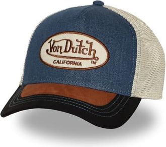 Von Dutch Casquette Rucker avec Filet Adulte Mix mati&egrave;re Shield TU