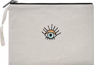 Bonateks Womens TRFCB100724 Damen Clutches, Beige, 25x5x18 cm