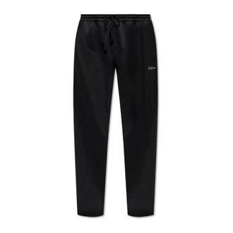 Yohji Yamamoto Homme, Pantalons, Noir, Taille: M Pantalon de surv&ecirc;tement avec logo