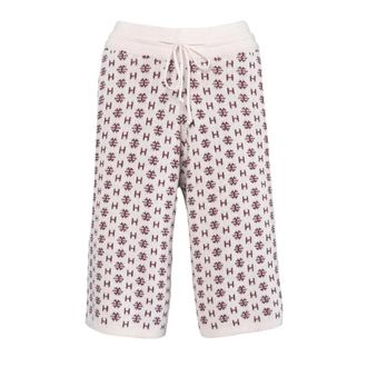 H&eacute;st Rose Smoke Logo Shorts Heavy Strickware - - Shorts - Damen - Rosa - XL