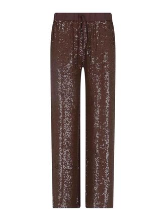 P.A.R.O.S.H. P. A.R. O.S. H. Pantalons D&eacute;contract&eacute;s - Marron