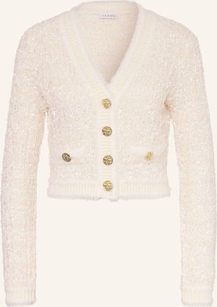 Guess Strickjacke Aomori weiss