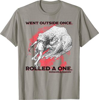 Dungeons & Dragons Went Outside Once T-Shirt