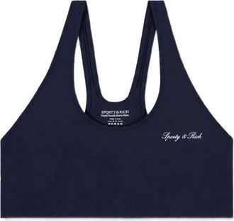 Sporty & Rich Billie Logo-print Sports Top