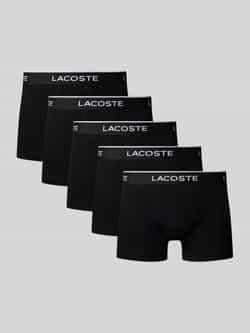Lacoste Pant & Trunk aus Baumwoll-Mix im 5er-Pack