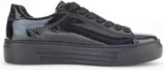 Gabor Casual Schn&uuml;rschuhe in Schwarz - - Shoes - Damen - Schwarzk - 35 EU