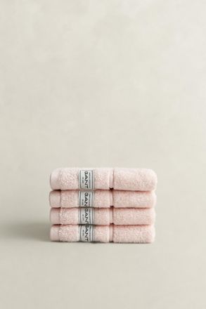 GANT Wohnaccessoires Premium Handt&uuml;cher 30 x 30 im 4er-Pack (30x30) Rosa EMBRACE