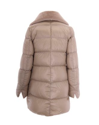 Herno Womens Puffer Jacket A-Shape Chantilly