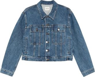 Khaite Saunder Jacket - - Jackets - Damen - Blau - M