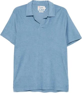 MC2 Saint Barth Homme, Tops, Bleu, Taille: M Jeremy Terry Polo