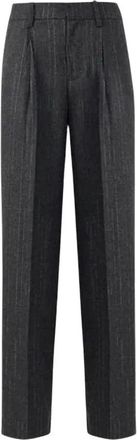 Zadig&Voltaire Femme, Pantalons, Gris, Taille: 40 FR Puros Pantalons