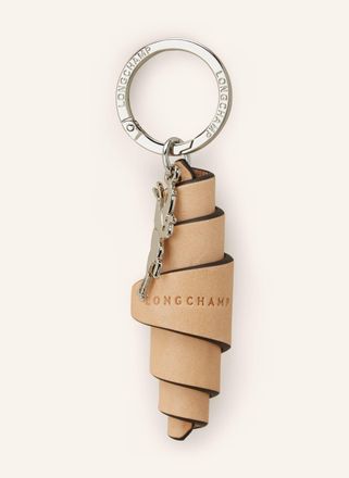 Longchamp Schl&uuml;ssel- Und Taschenanh&auml;nger Croissant beige