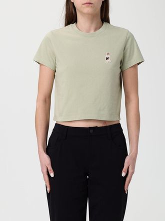Maison Kitsun&eacute; T-Shirt MAISON KITSUN&Eacute; Femme couleur Vert
