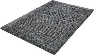 Kleine Wolke Badteppich NET in Schiefer mit 80x140 cm