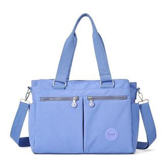 Generic Sacs fourre-tout imperm&eacute;ables en nylon pour femme avec sangle r&eacute;glable, grande capacit&eacute;, sacs &agrave; bandouli&egrave;re pour luniversit&eacute;, l&eacute;cole, le travail, les 